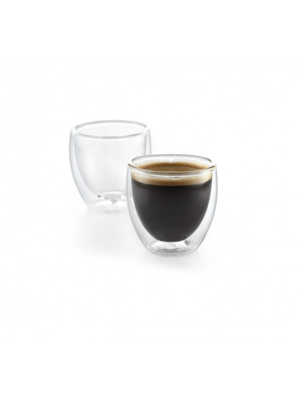 Ensemble de 2 verres à espresso double paroi 3,2 oz - Barista - Doyon ...