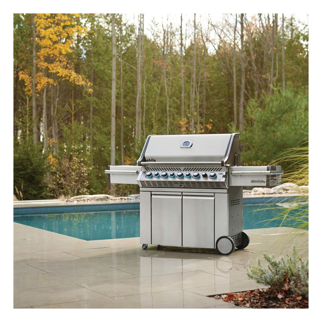 Natural Gas BBQ with Infrared Rear and Side Burners – Prestige PRO 665 ...
