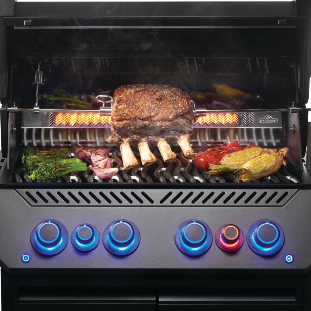 BBQ Phantom Prestige 500 connecté RSIB au gaz propane avec brûleurs ...