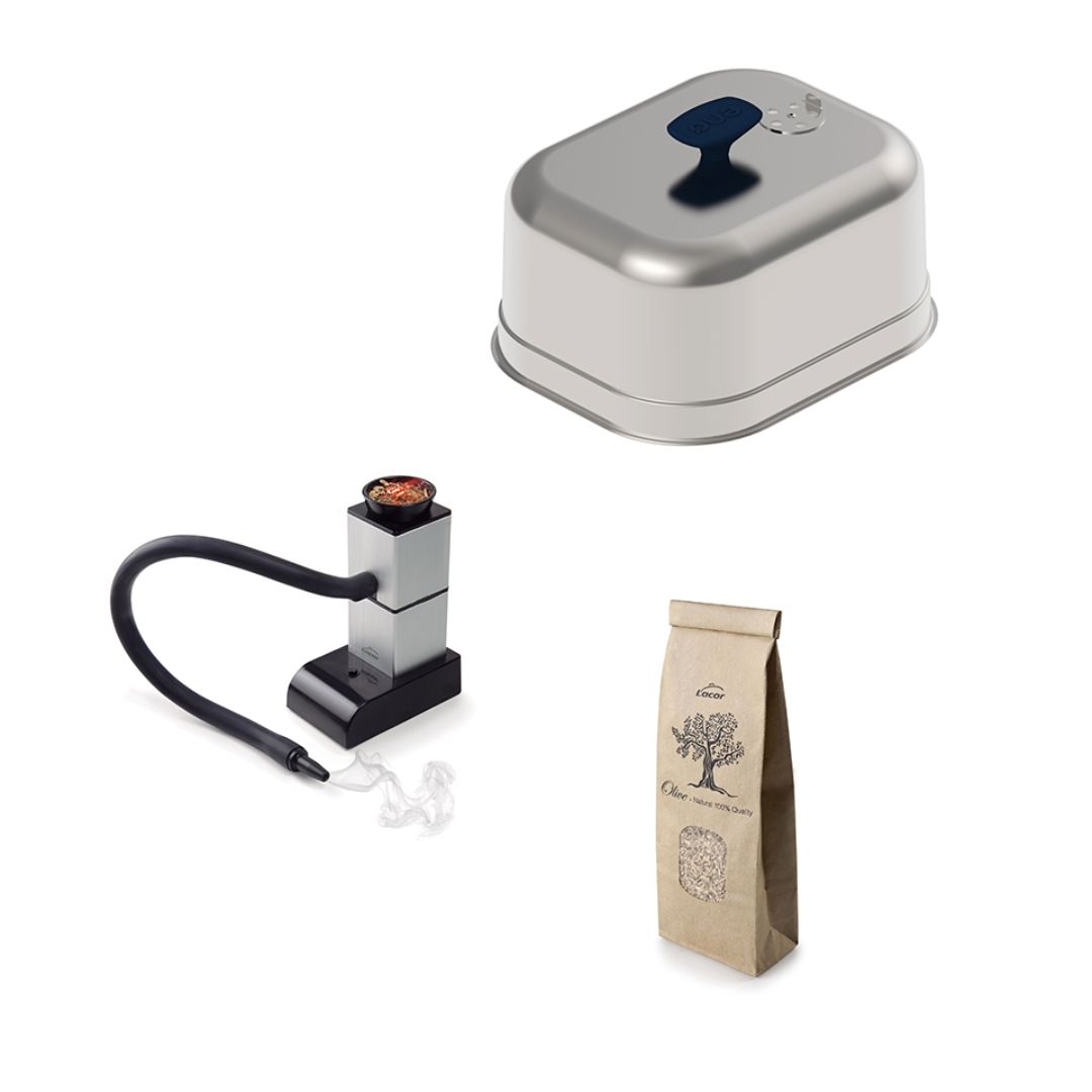 Kit de fumage avec cloche inox Eno - Eno - Doyon Després