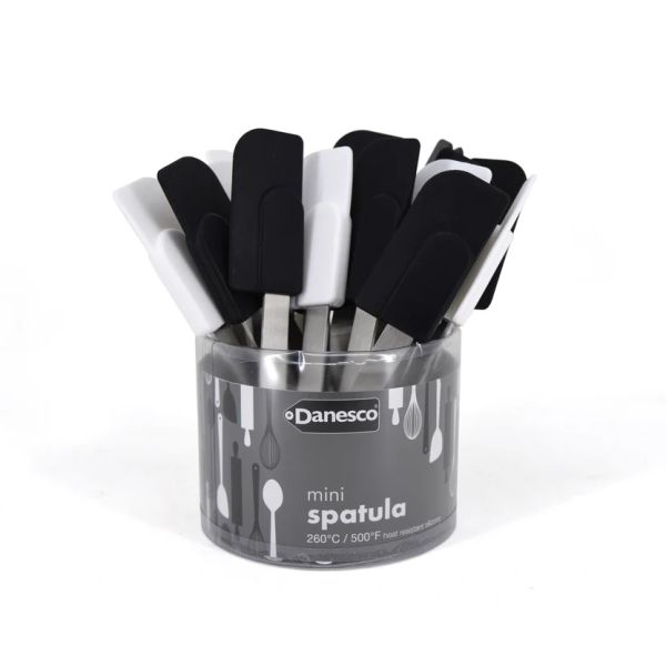 Spatule miniature noire ou blanche - Danesco - Doyon Després