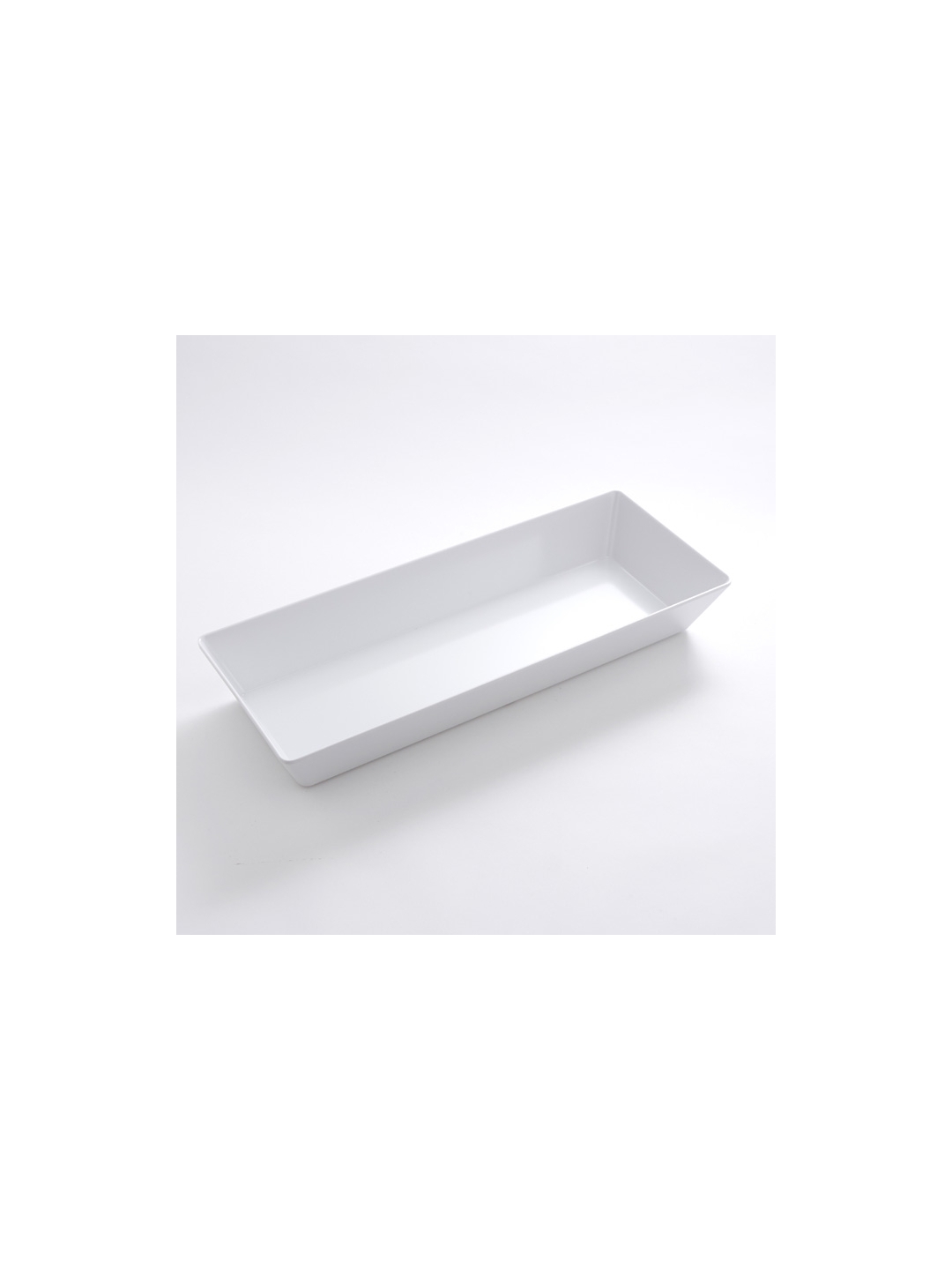 19.6" x 8" Rectangular Melamine Serving Bowl - American Metalcraft ...