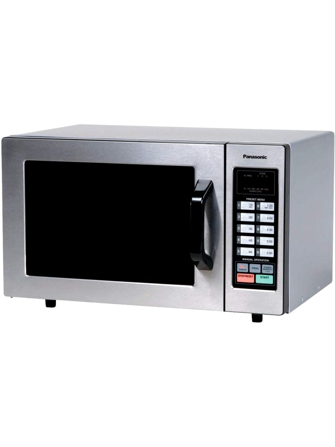 Micro-ondes commercial - 1000 W / 6 niveaux de puissance - Panasonic ...