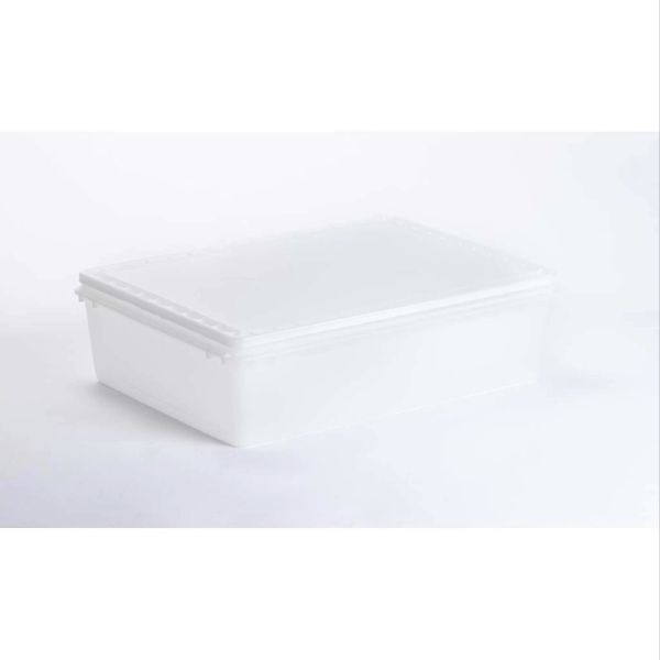 Ensemble récipient et couvercle rectangulaires 10 L - Industries Emile ...