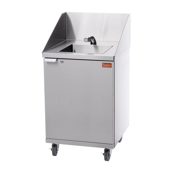Pedestal Hand Sink - Autonomous / Hot Water / Push Button - Rosko ...